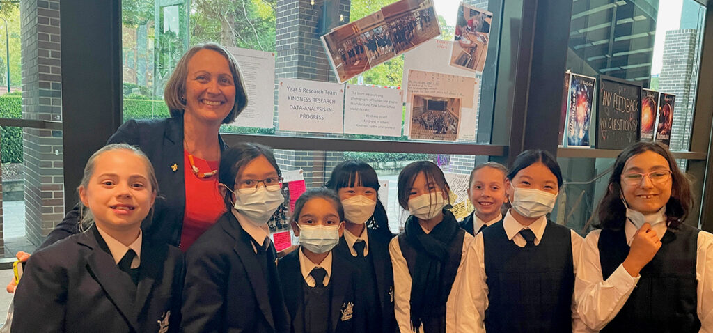 Creating worlds of research in their school – Pymble Institute