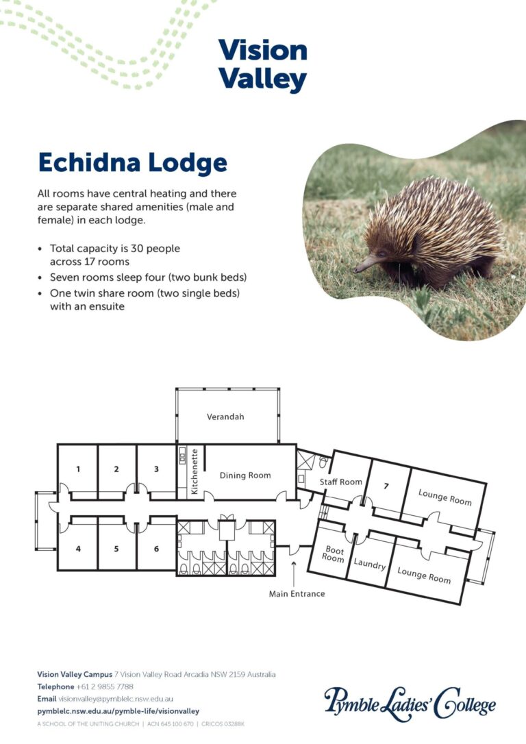 Accommodation – Vision Valley