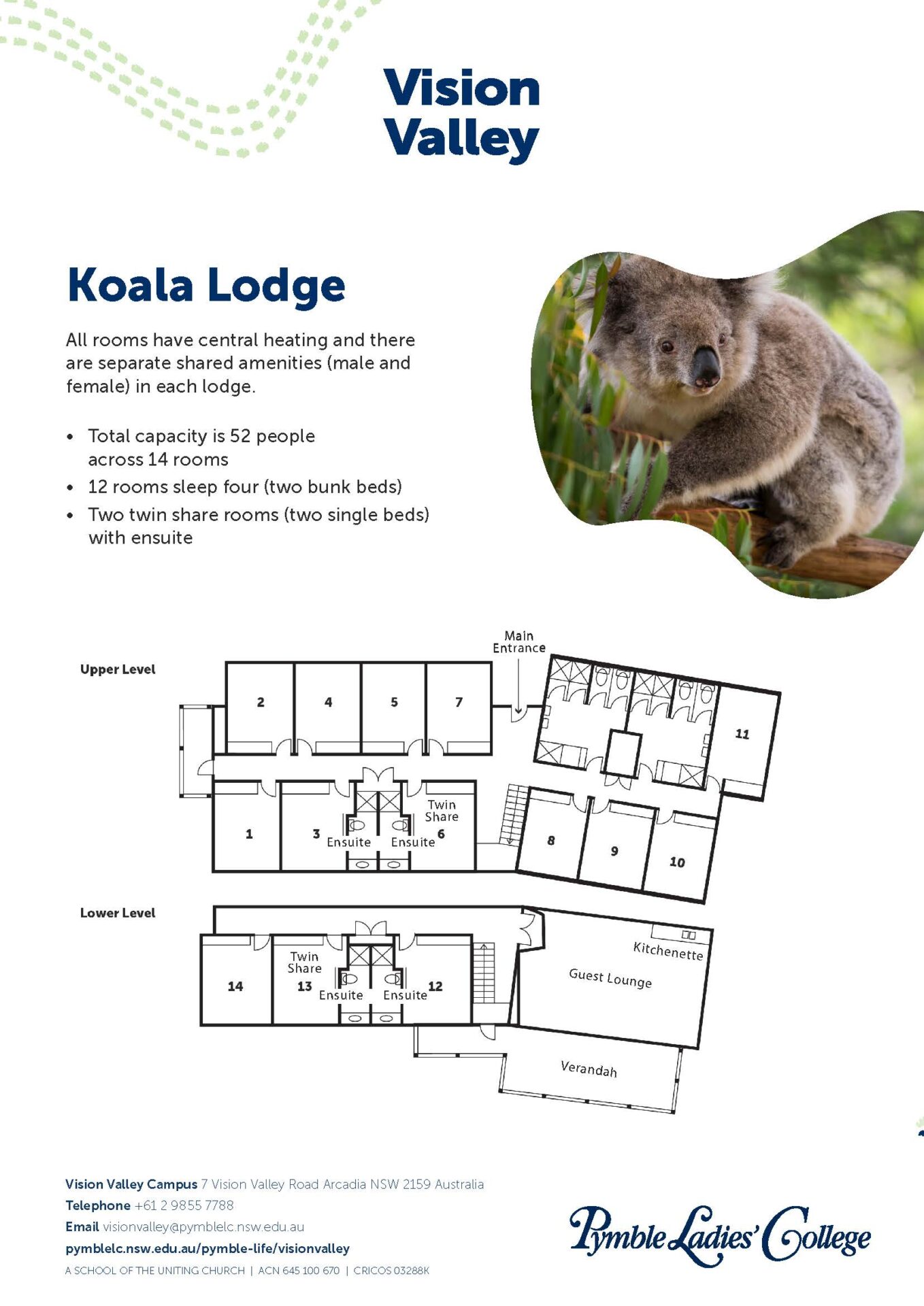 Accommodation – Vision Valley