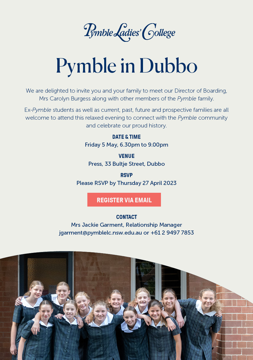 Pymble In Dubbo – Pymble Ladies' College